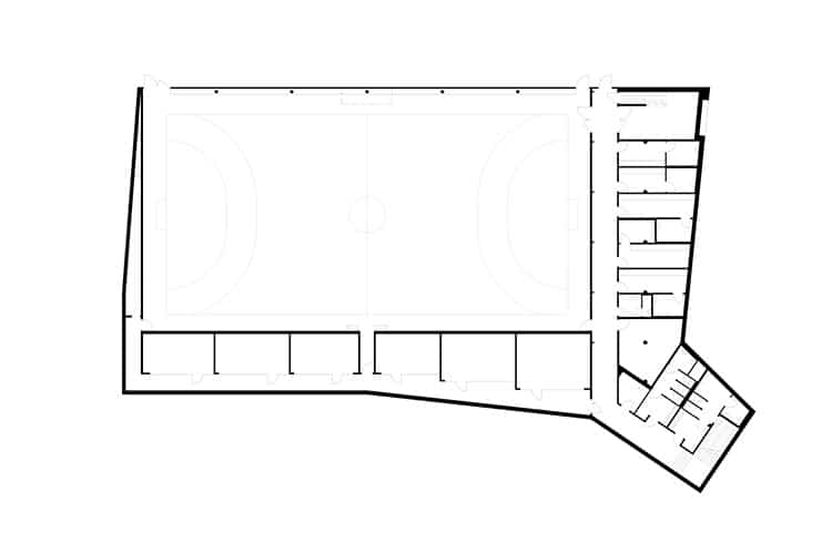 Sports Hall in Kuřim / Cuboid Architekti – Wideprint » Arquitectura ...
